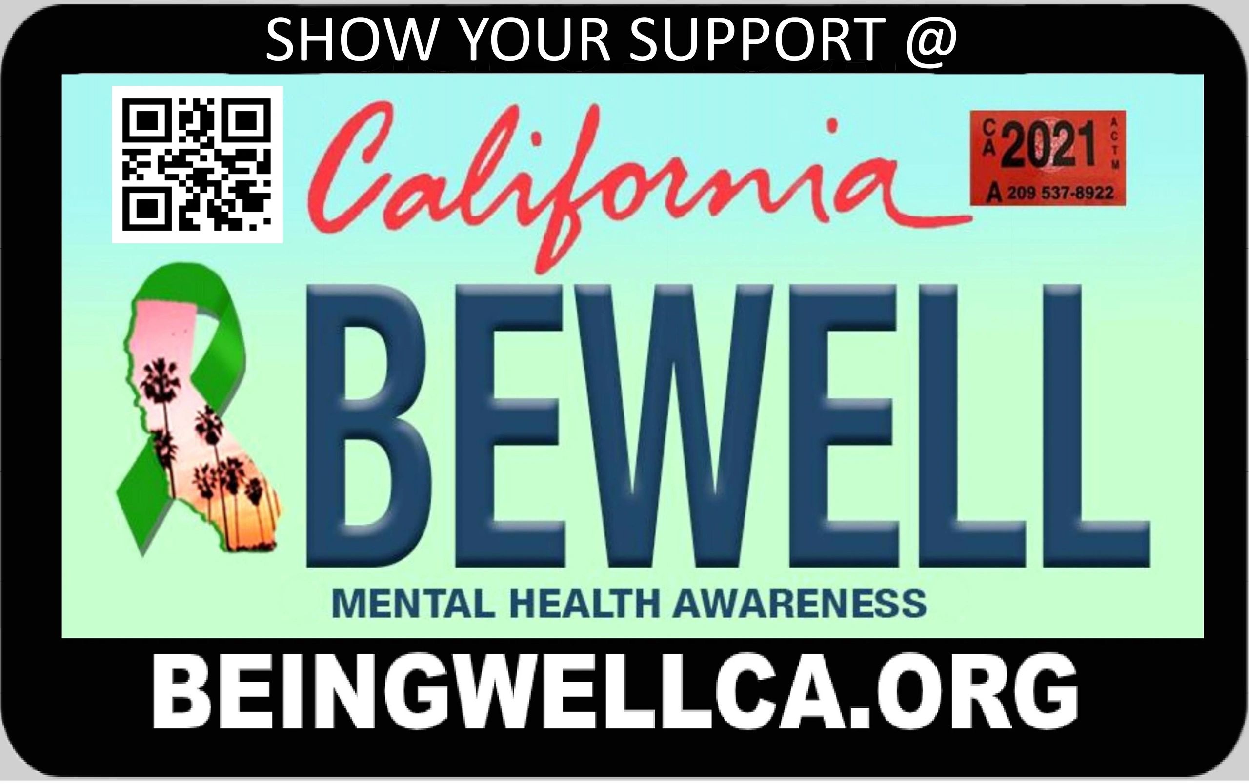 Mental Health Lic Plate