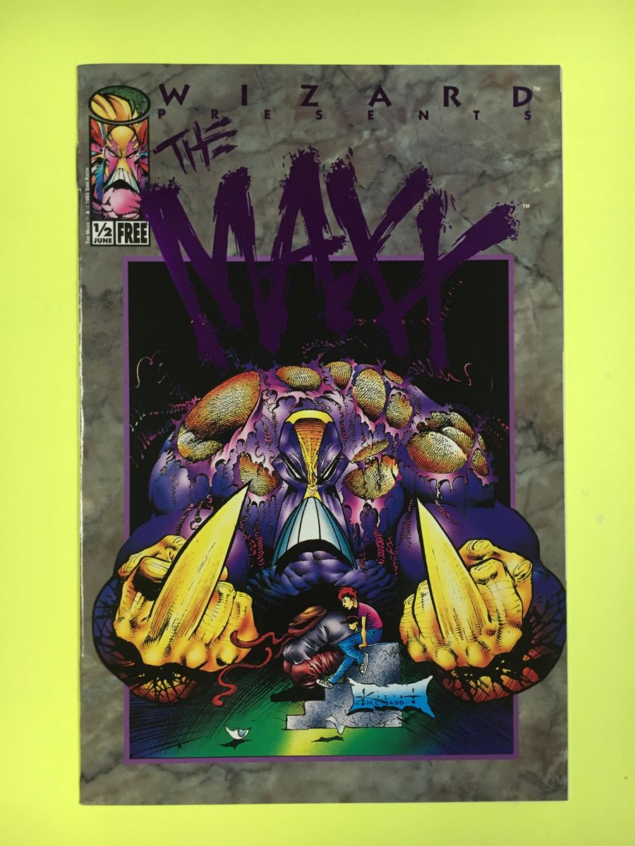 The Maxx 1/2 Wizard Magazine Edition with certificate of authentication