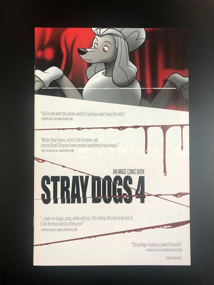 Stray Dogs #4 - 4th Printing Variant Cover Edition