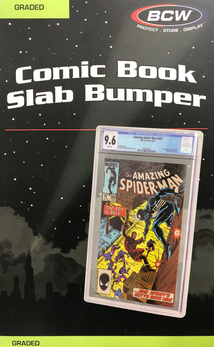 Graded Slab Bumpers - Comic - Translucent