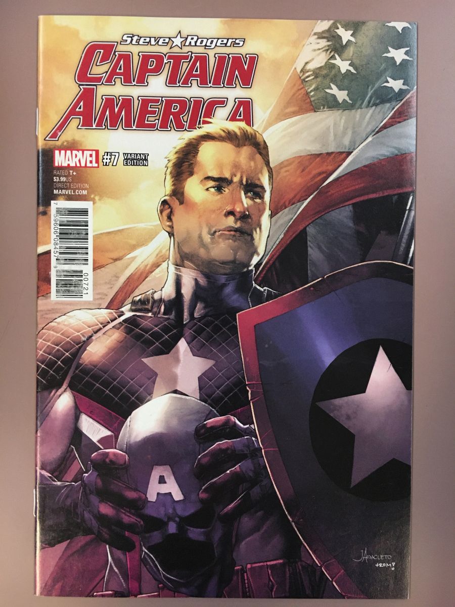 Steve Rogers: Captain America #7 Anacleto Variant Edition