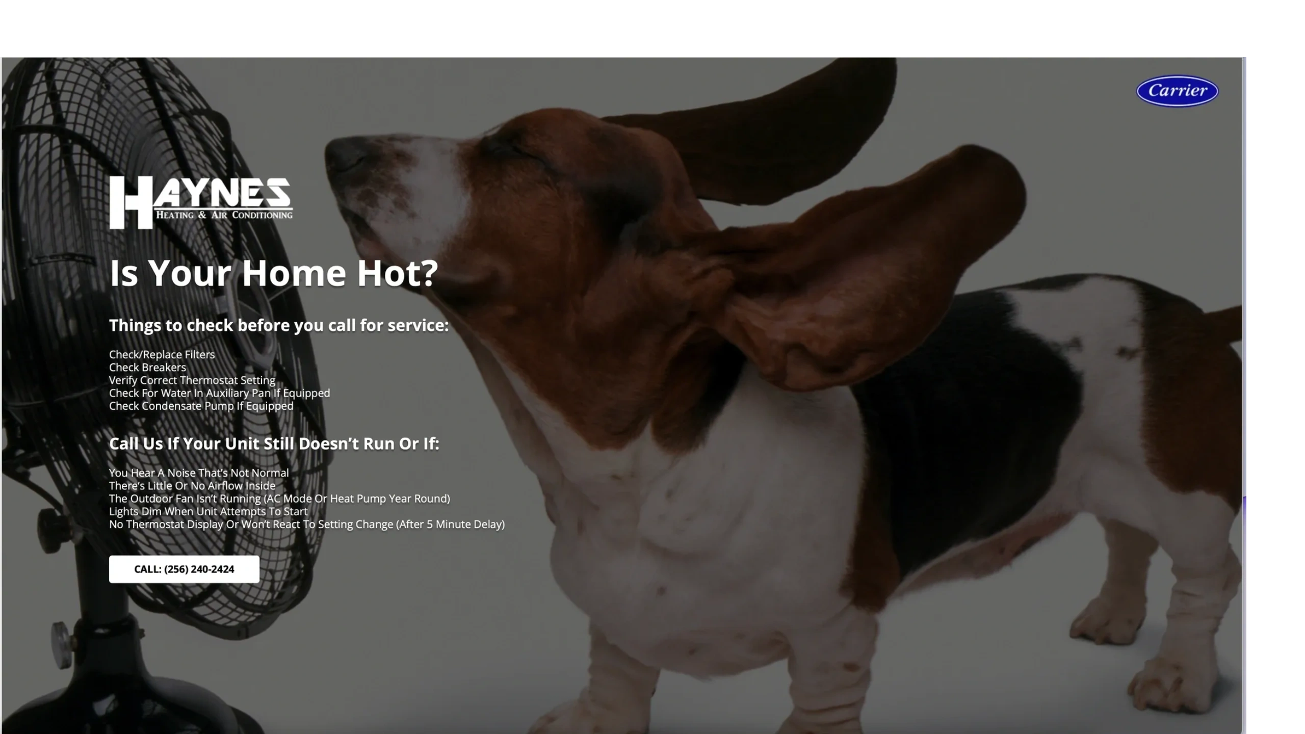 Expert AC Repair Services | Haynes Heating & Air Conditioning