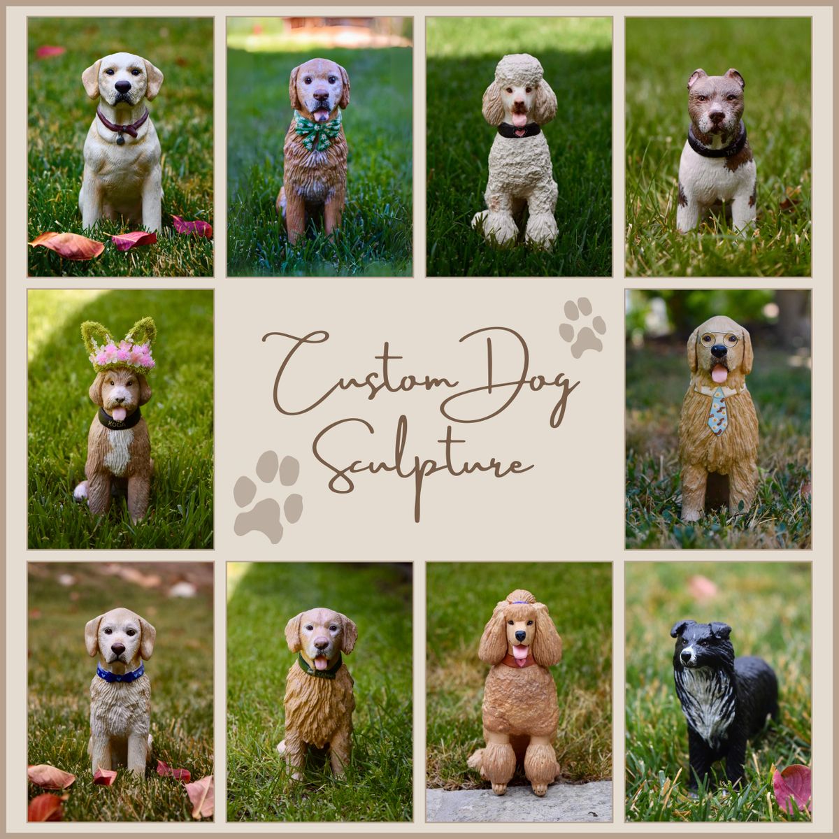 Custom Dog Sculpture