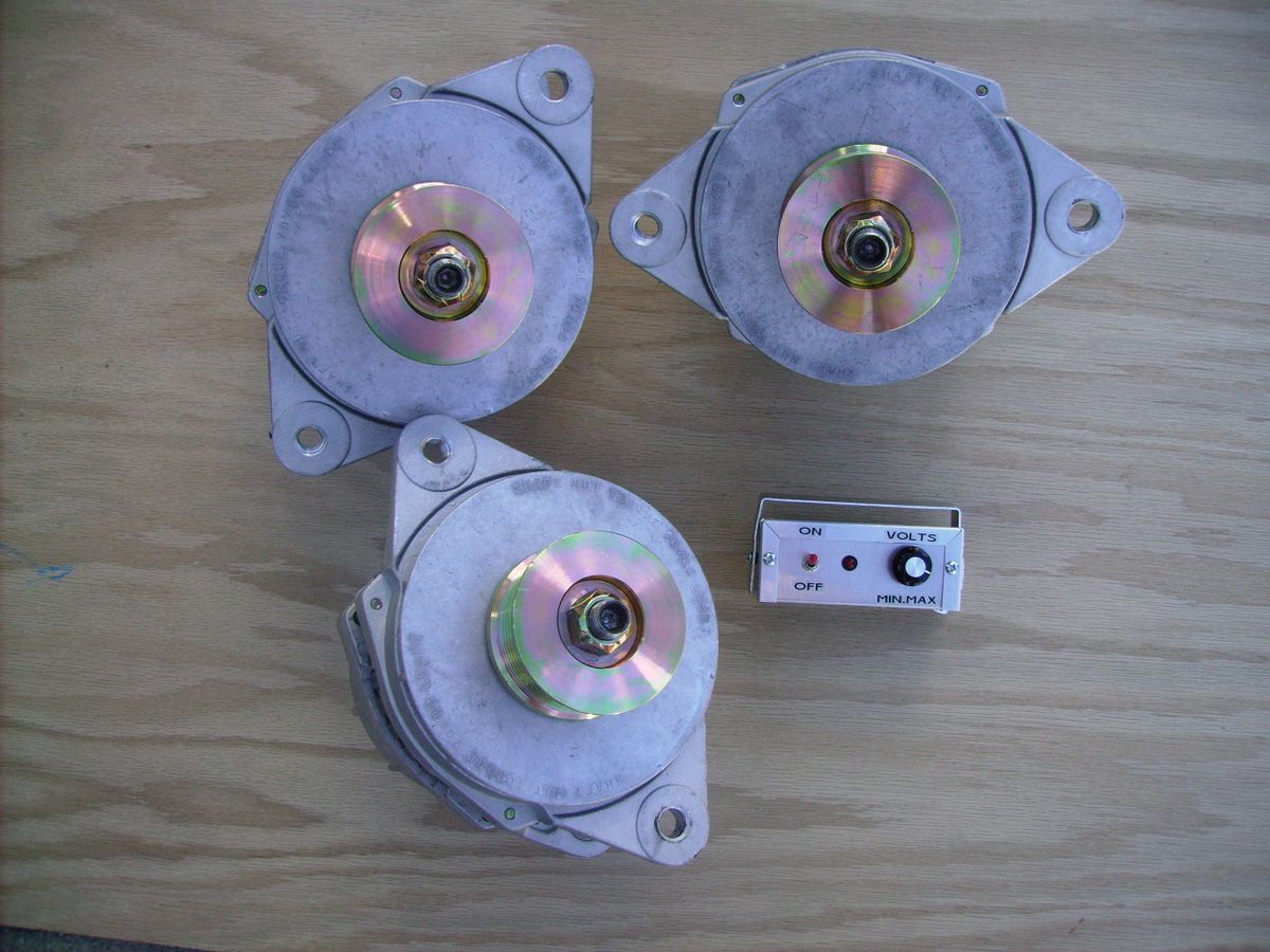 22SI 300 AMPs HIGH OUTPUT ALTERNATOR UNREGULATED FREE Shipping!