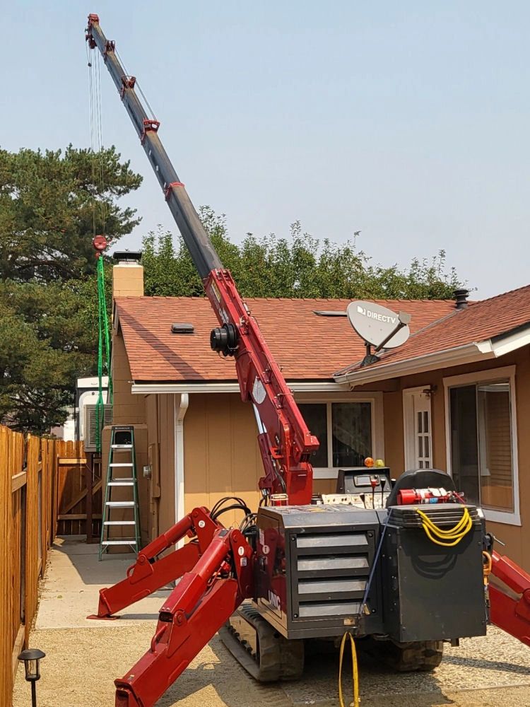 Tahoe Mini Crane - Crane Rental Service, Mini Crane, Spider Crane