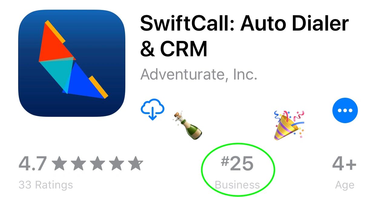 SwiftCall Earns a Spot in the Top 25 Business Apps!