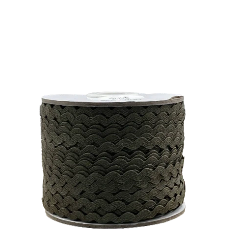 6MM Rick Rack - Olive