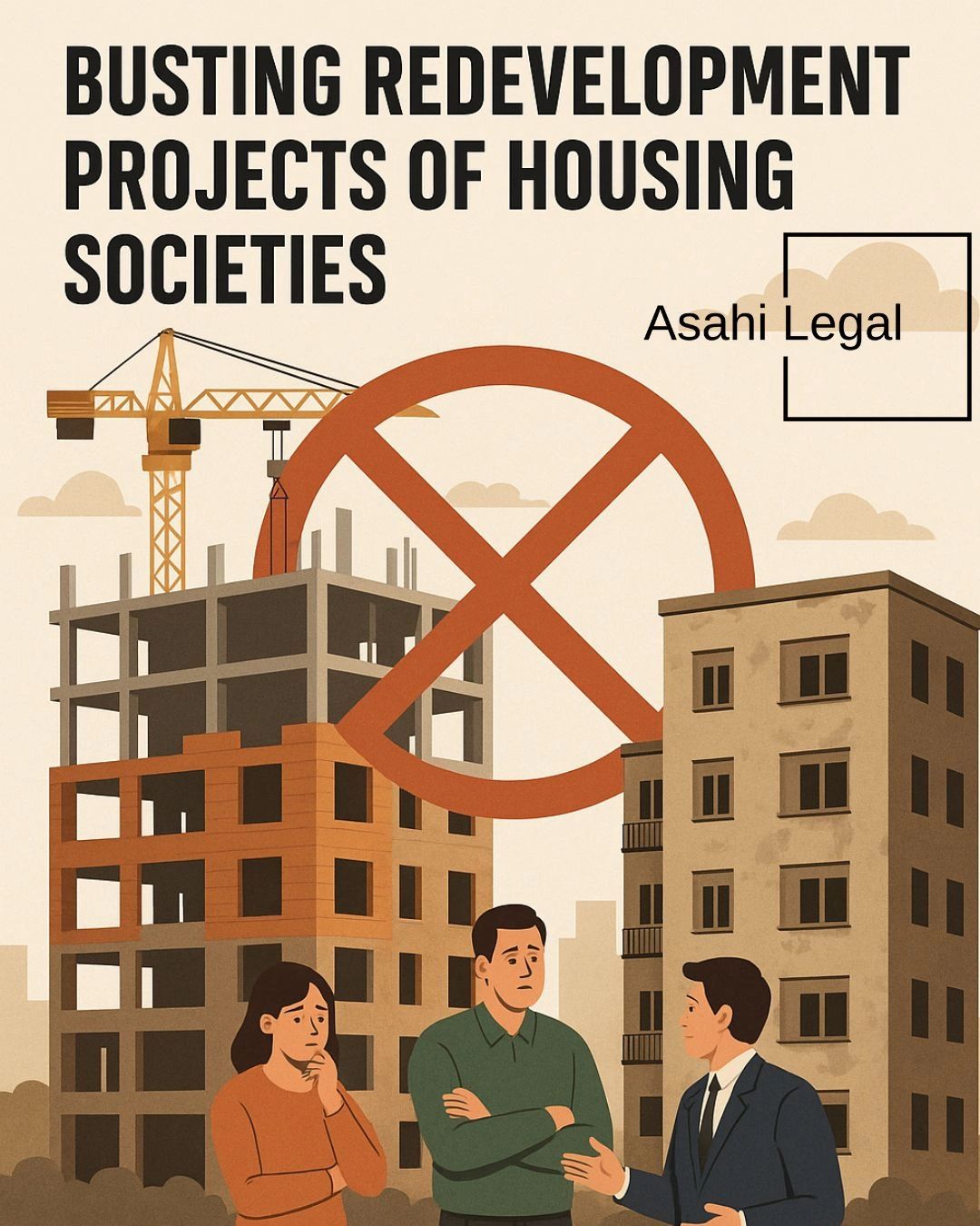 Busting Redevelopment Projects of Housing Societies