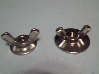 HV Washered Wingnuts