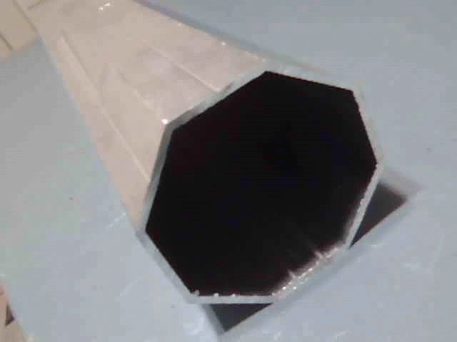 Octagonal Tube 58MM, Aluminum