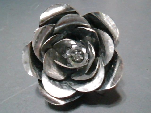 Galvanized Steel Roses 55mm