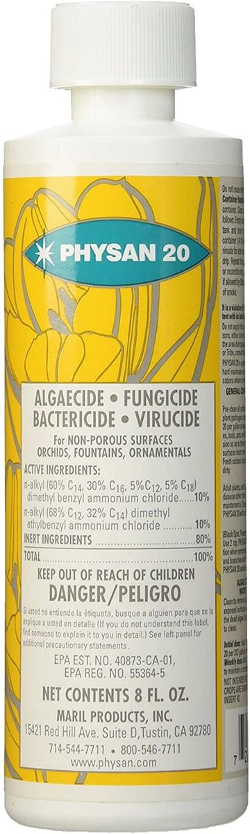 Physan 20 Broad Range Disinfectant, 8-Ounce