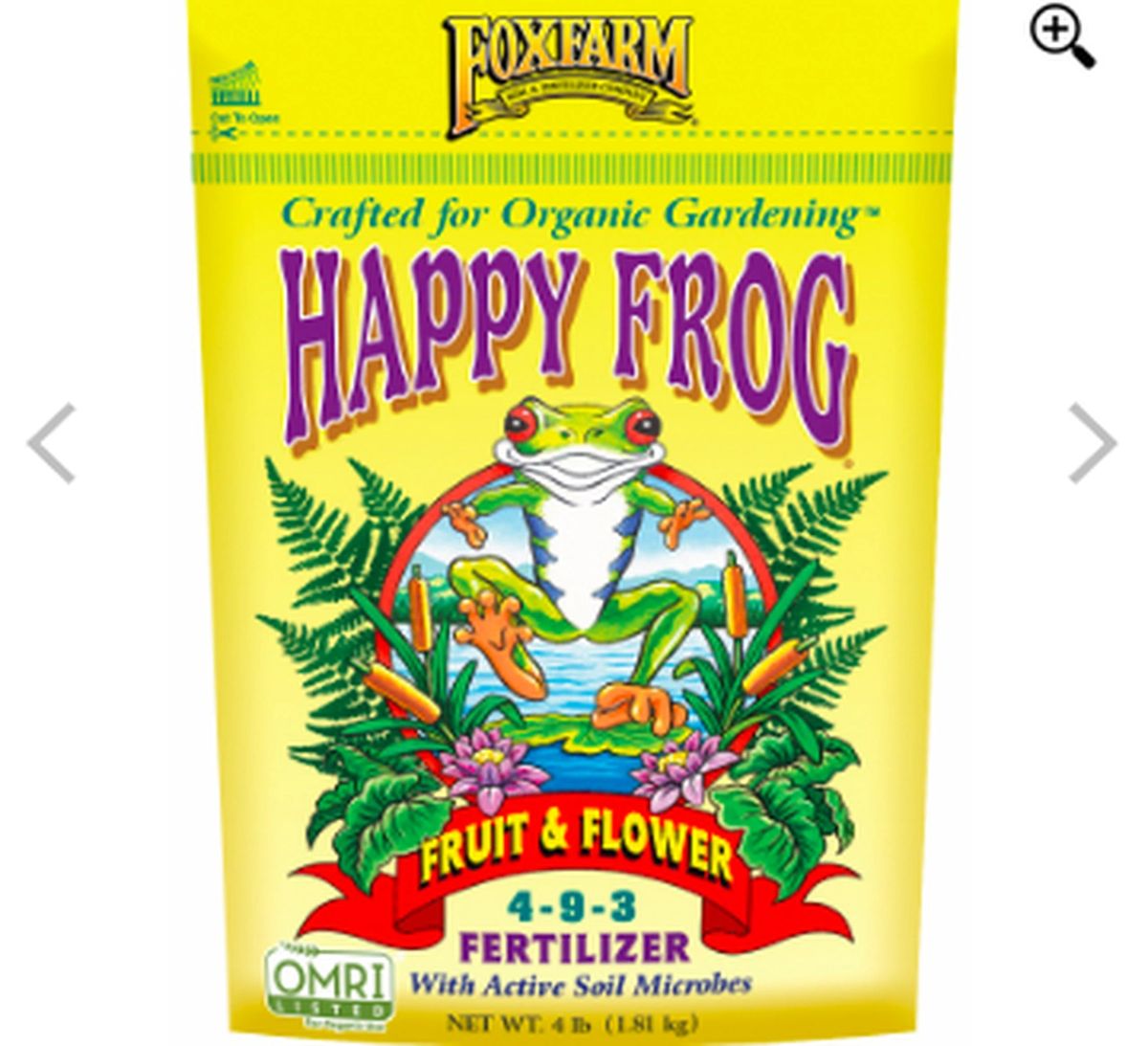 Happy Frog Fruit & Flower 4lb