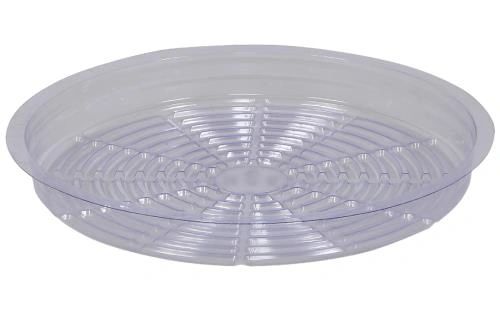 12" Gro Pro Clear Saucer