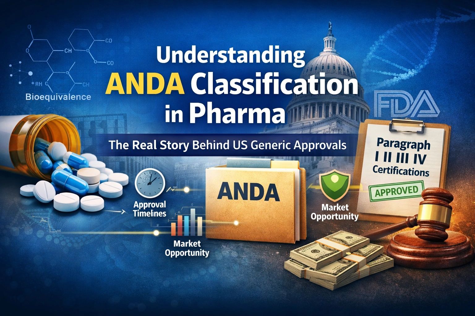 The Real Story Behind US Generic Approvals Regulatory Strategy (ANDA)