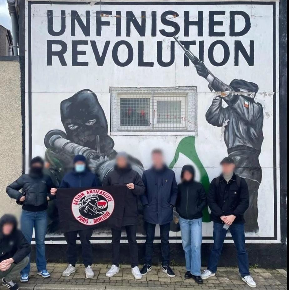 French Antifascists Thank Saoradh Following Easter Commemorations