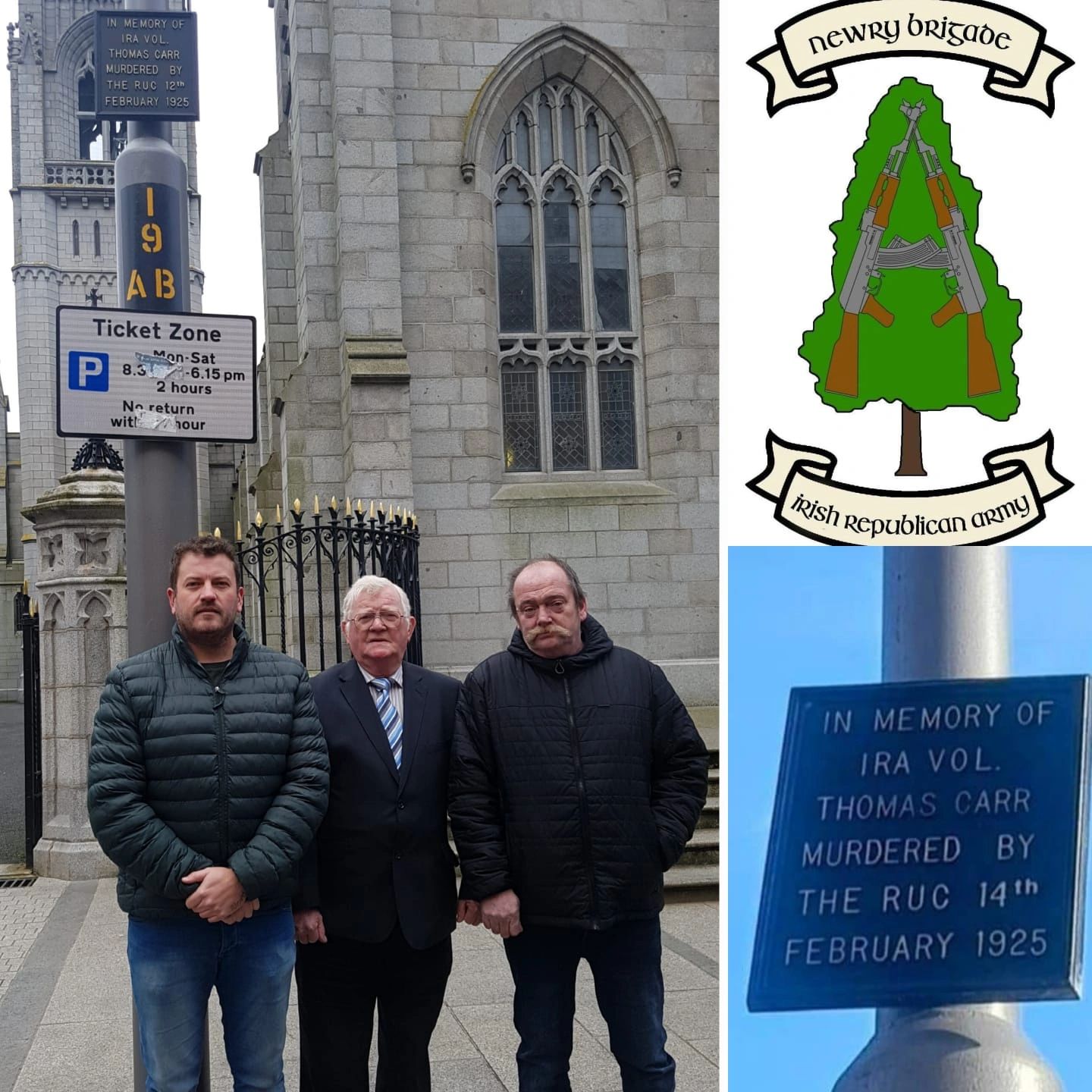 Saoradh Newry remember IRA volunteer Thomas Carr's Anniversary