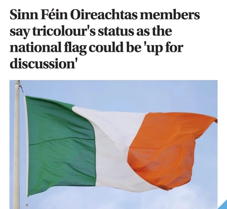 Sinn Féin Willing To Change National Flag