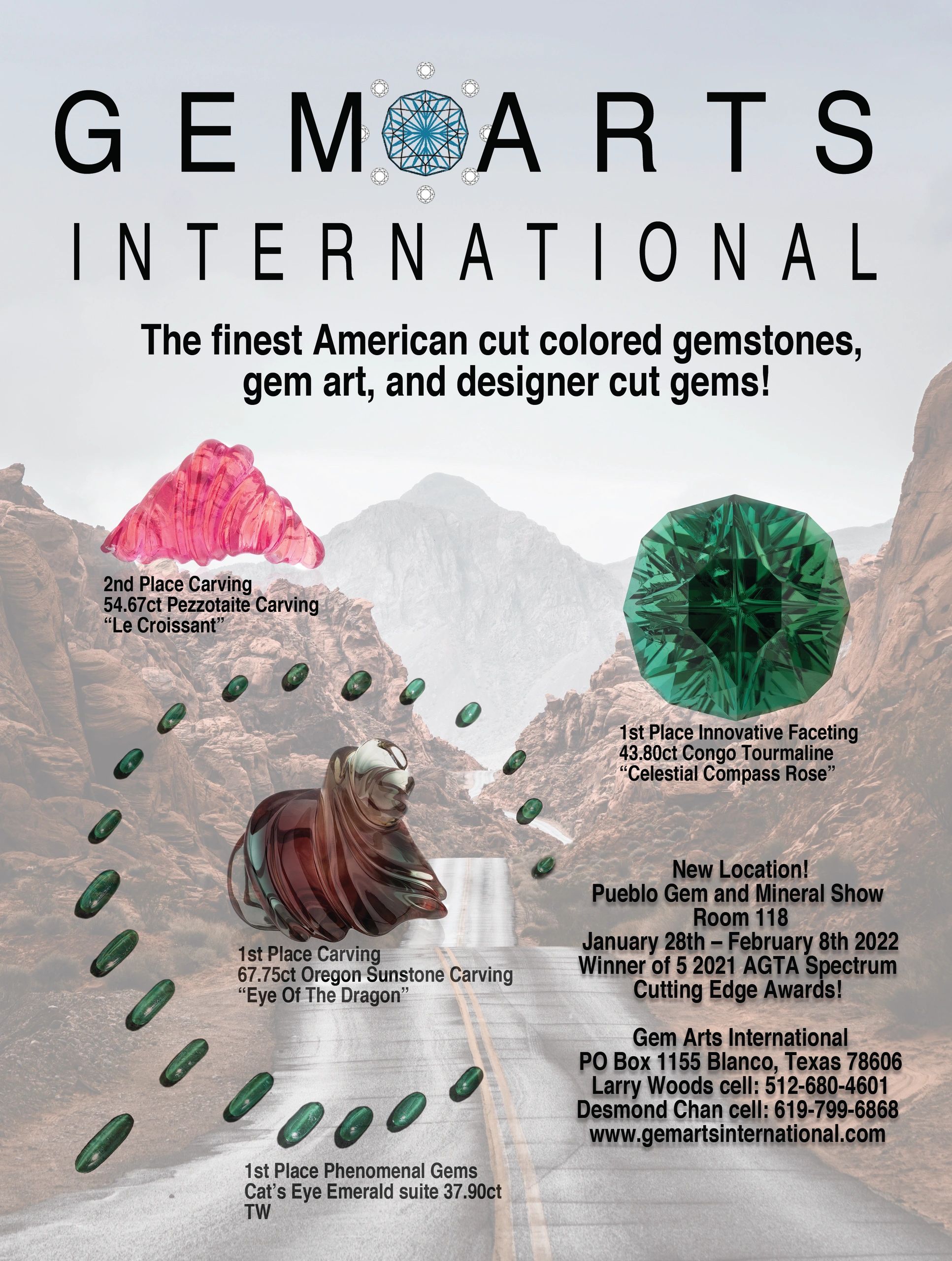 Gem Arts International - Gem Art, Colored Gemstones