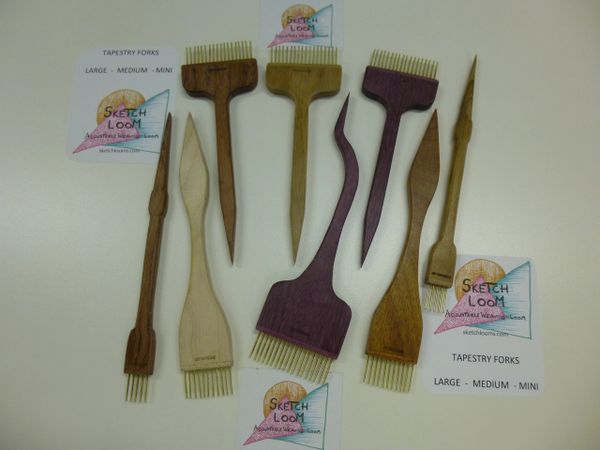 Tapestry Forks Large-Medium-Mini-Serpent tail