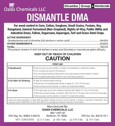 Dicamba | Oasis Chemicals, LLC