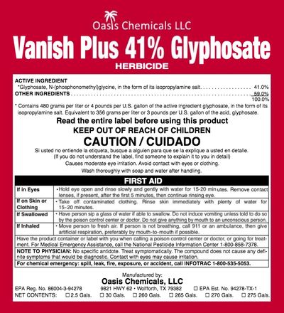 Glyphosate | Oasis Chemicals, LLC