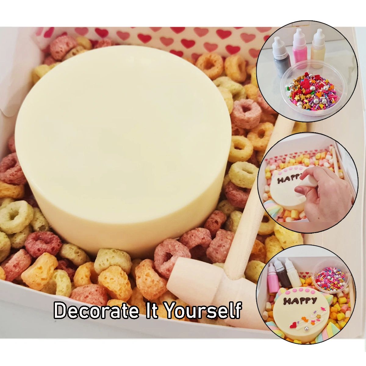 DIY Chocolate Smash Pinata Cake