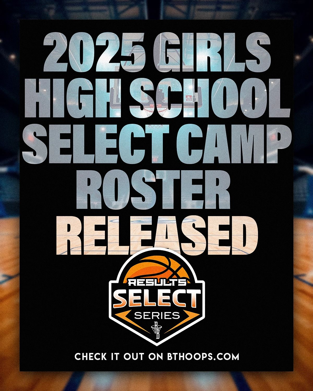 High School Girls Roster Named for Inaugural Results Select Camp