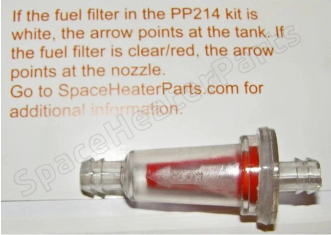 SHP Filter Fuel M51150-01 in 100-200K btu Desa Htrs 106896-01 or 1408