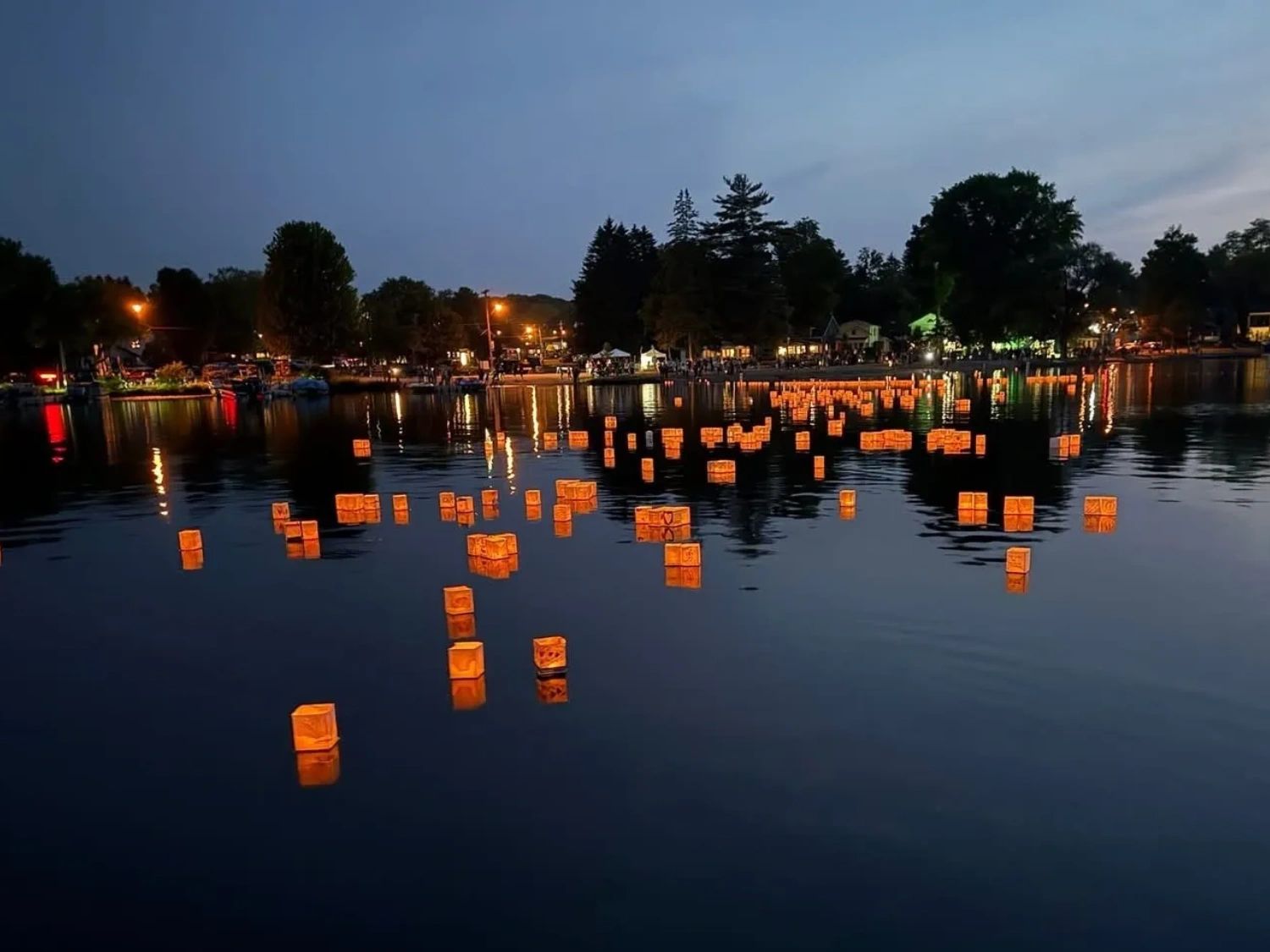 Edinboro Lake Lantern Festival