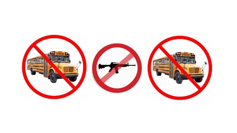 No School No Assault Weapon Ban