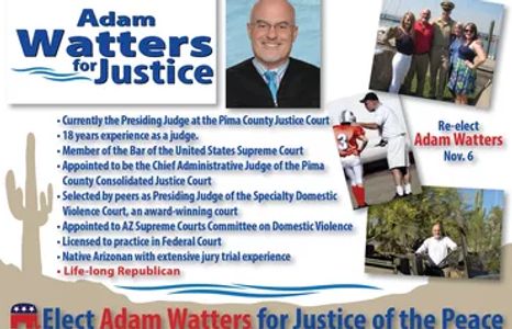 Adam Watters as Justice of the Peace