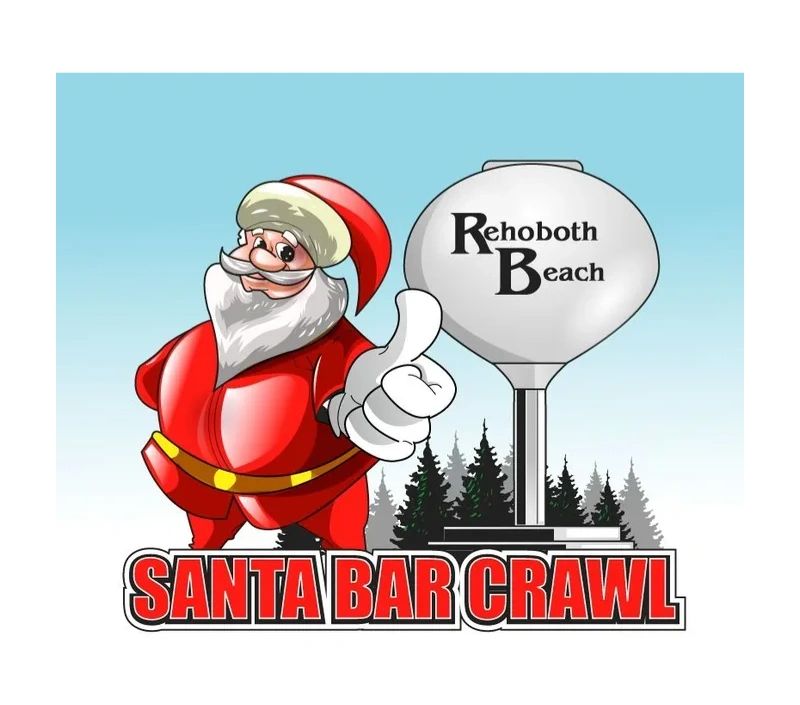 Rehoboth Beach Santa Bar Crawl