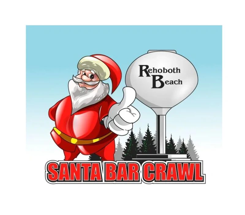Rehoboth Beach Santa Bar Crawl