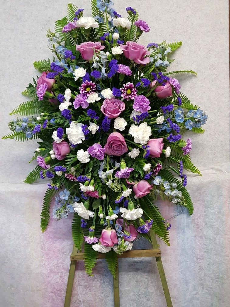 Purple Standing Spray