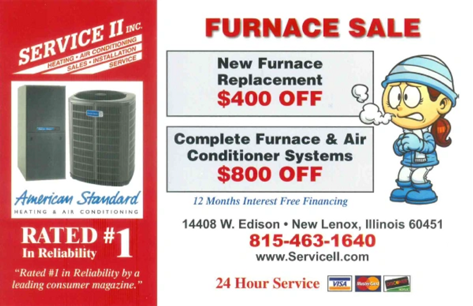 Service II Inc. Heating and Air Conditioning