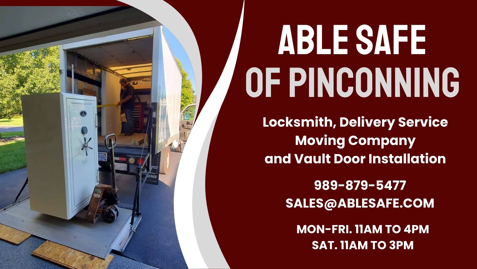 Able Safe Pinconning, Michigan - Safes, Moving Service