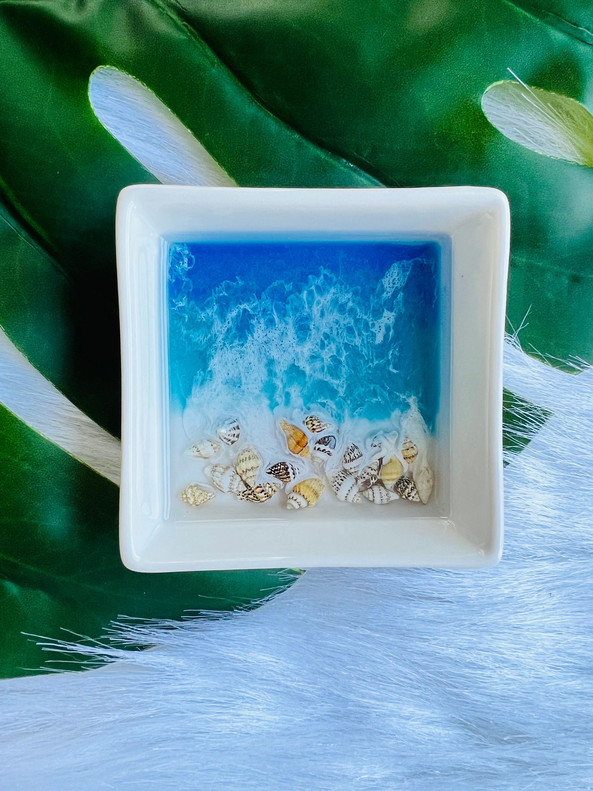 Making Waves with Resin - Ocean Trinket Dish