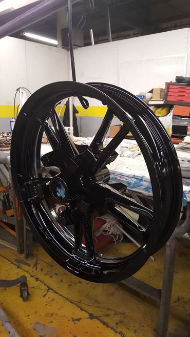 Powder Coating Harley Wheels - Powder Coating Harley Davidson | Powder ...