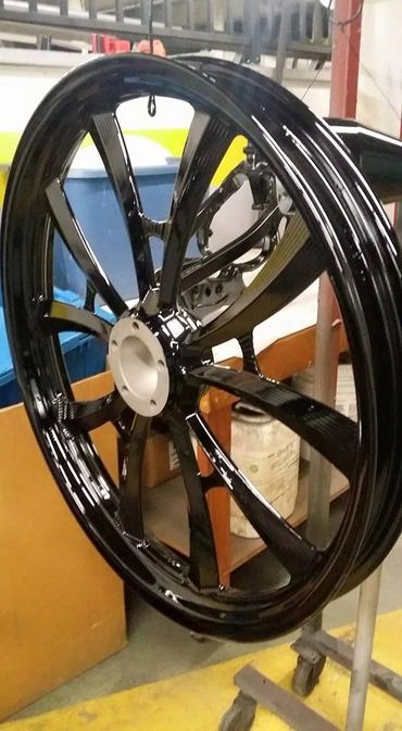 Powder Coating Harley Wheels - Powder Coating Harley Davidson | Powder ...