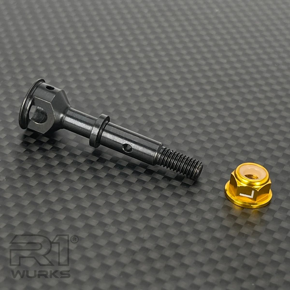 R1WURKS DC1 Left-Hand Threaded Axle Kit