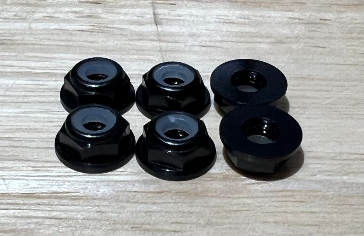 TSG Low Profile Wheel M4 left Hand lock Nuts set of 6