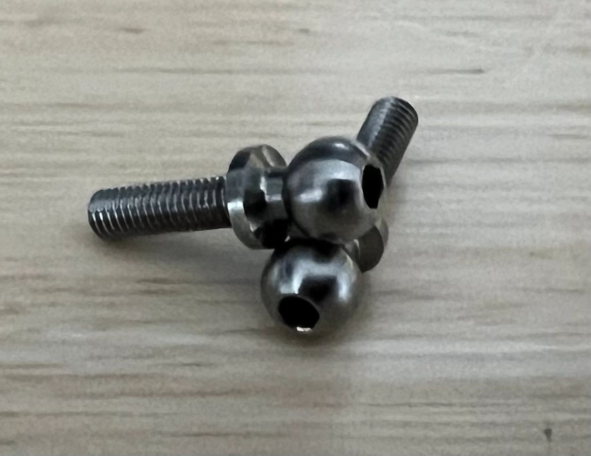 TSG Titanium Ball Studs Pair 10mm