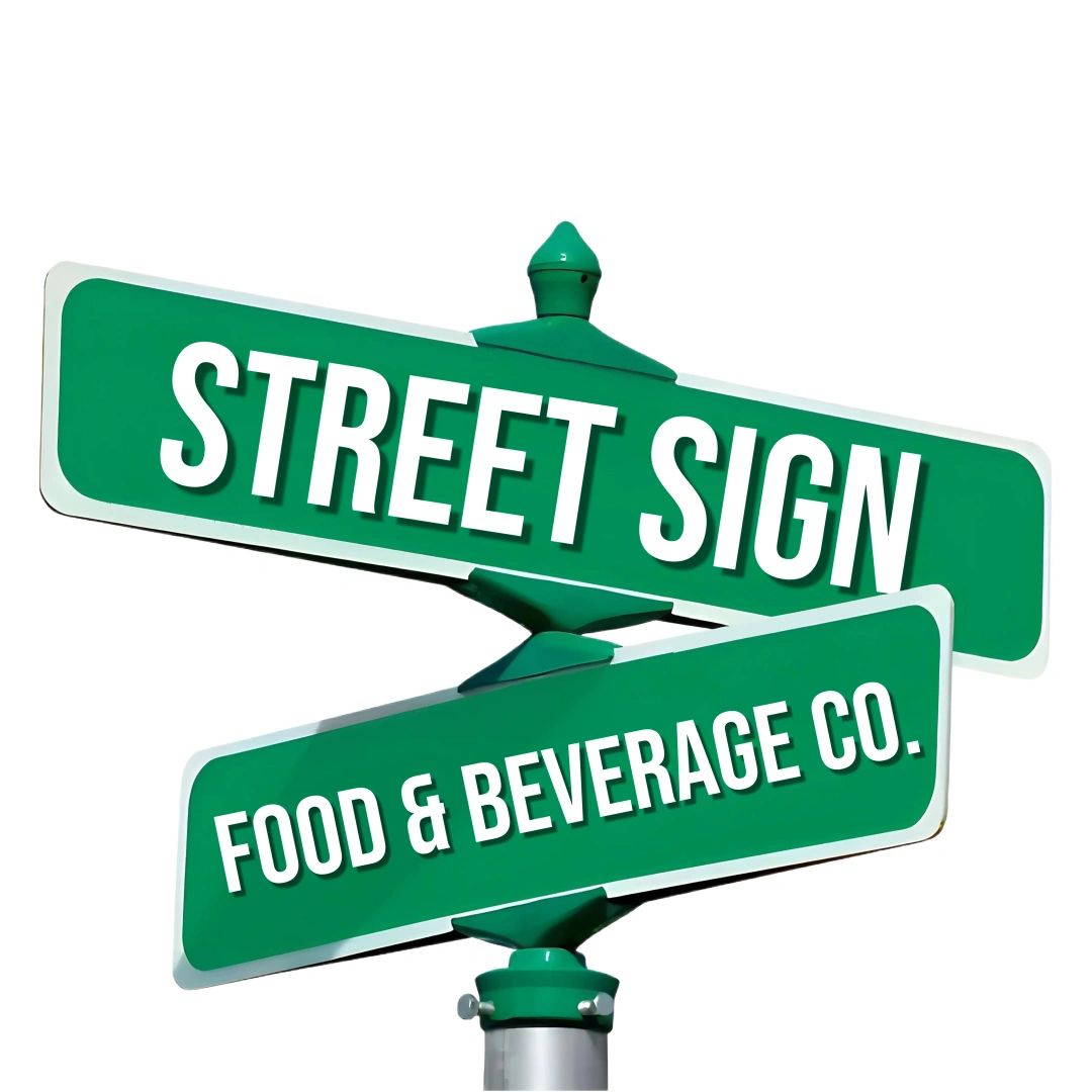 Street Sign Food and Beverage