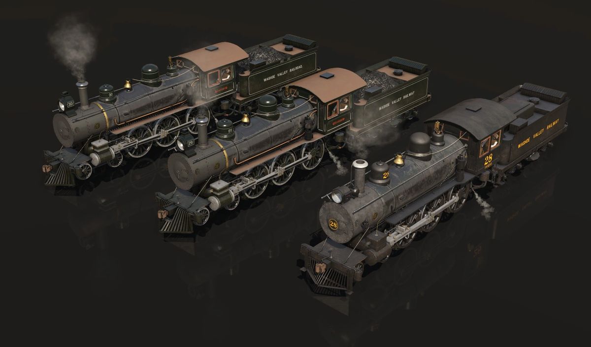 WVRR 1905 Baldwin 4-6-0s