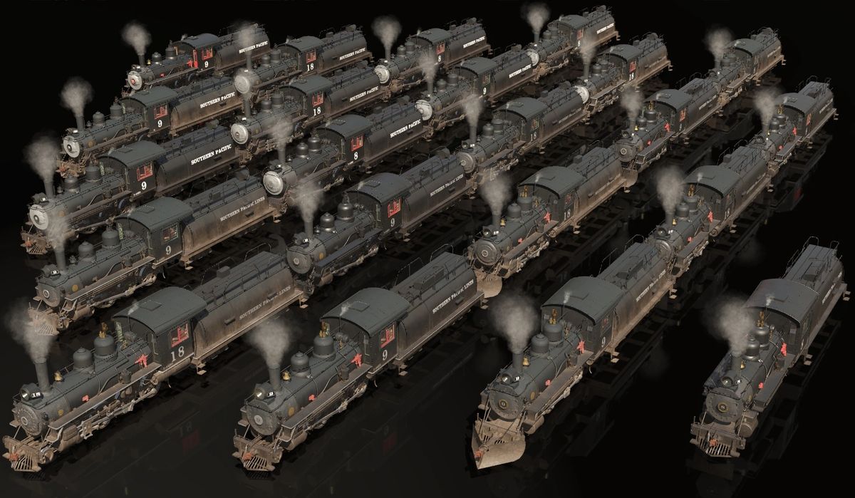 SPNG ex-NCO 4-6-0s