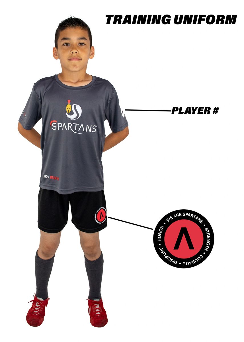 2023-Spartans Futsal-Practice Uniform