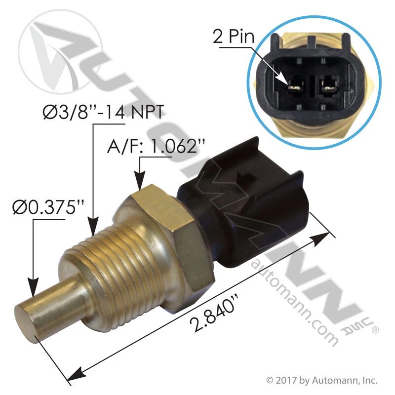577.46617 - Coolant Temp Sensor Freightliner