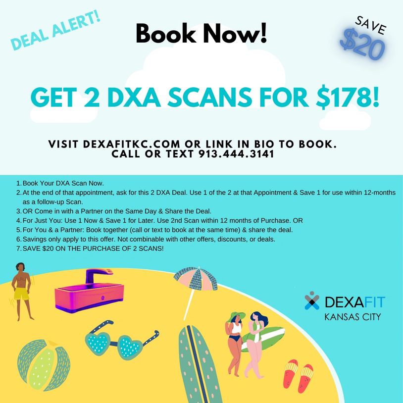 DexaFit KC - Dxa Plus Rmr, Dexa Scan, Body Fat Scanner