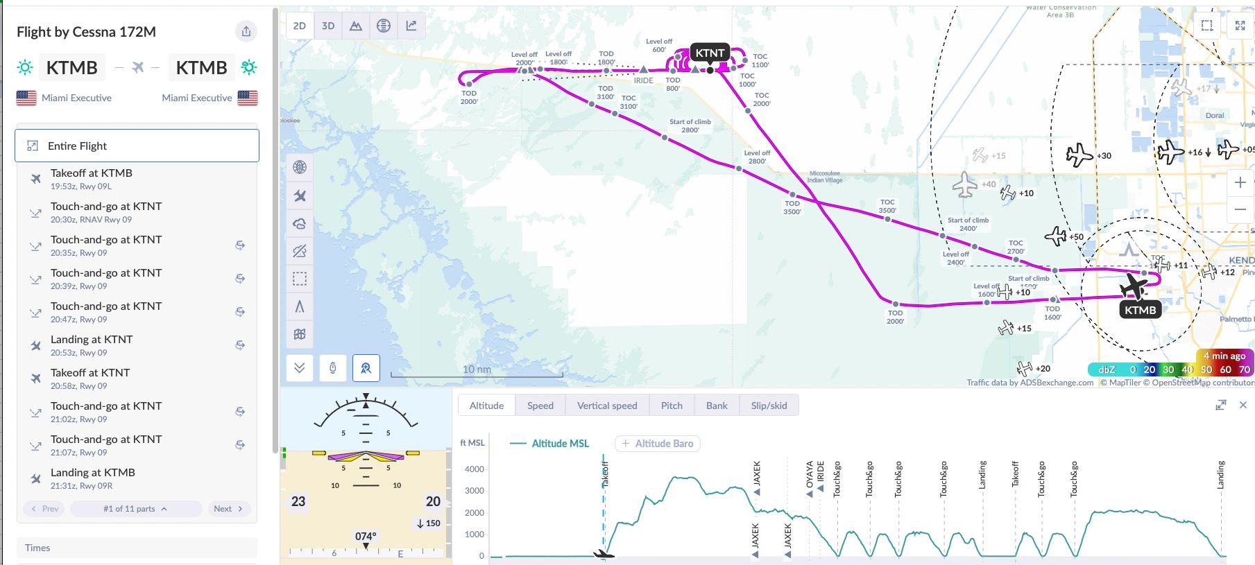 Exporting Gleim BATD Data to FlySto for Post-Flight Analysis